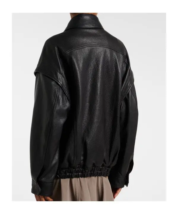 Nour Hammour Micah Leather Coat