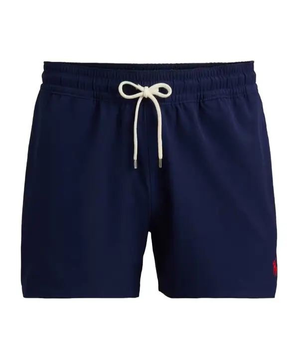 Polo Ralph Lauren Logo Embroidered Drawstring Swim Bottoms