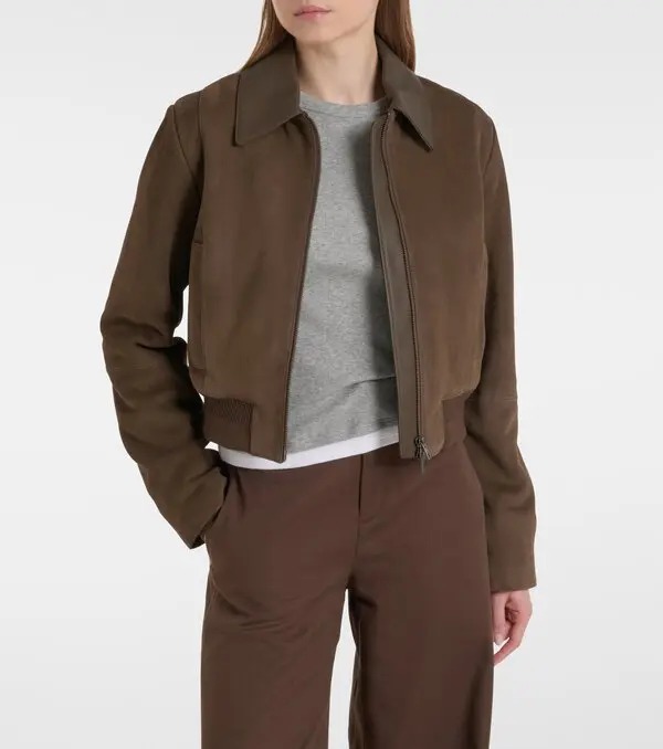 Vince Suede Blouson Jacket