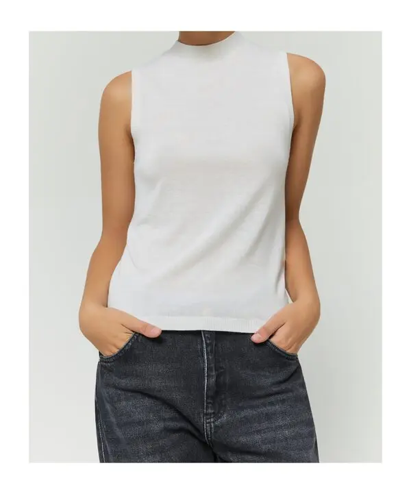 IBLUES Sleeveless High Neck Vest