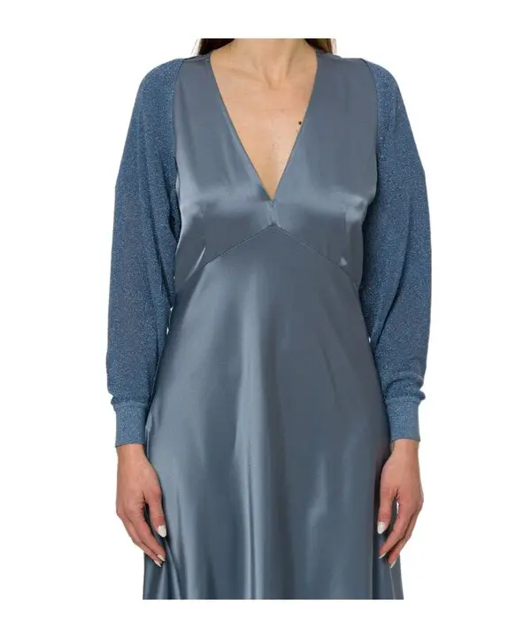 Marella Knitted Cardigan - Blue