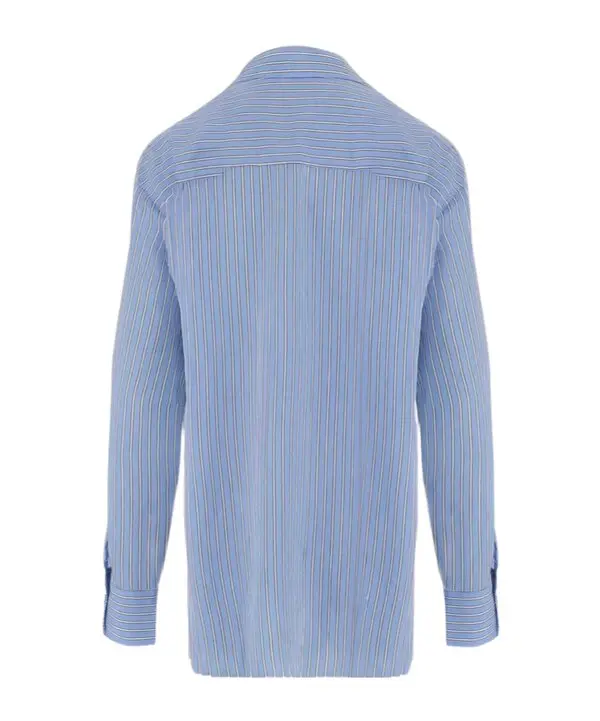 THE FRANKIE SHOP Striped Long Sleeve Shirt