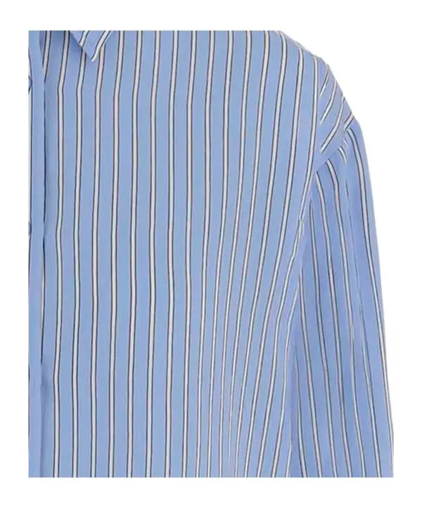 THE FRANKIE SHOP Striped Long Sleeve Shirt