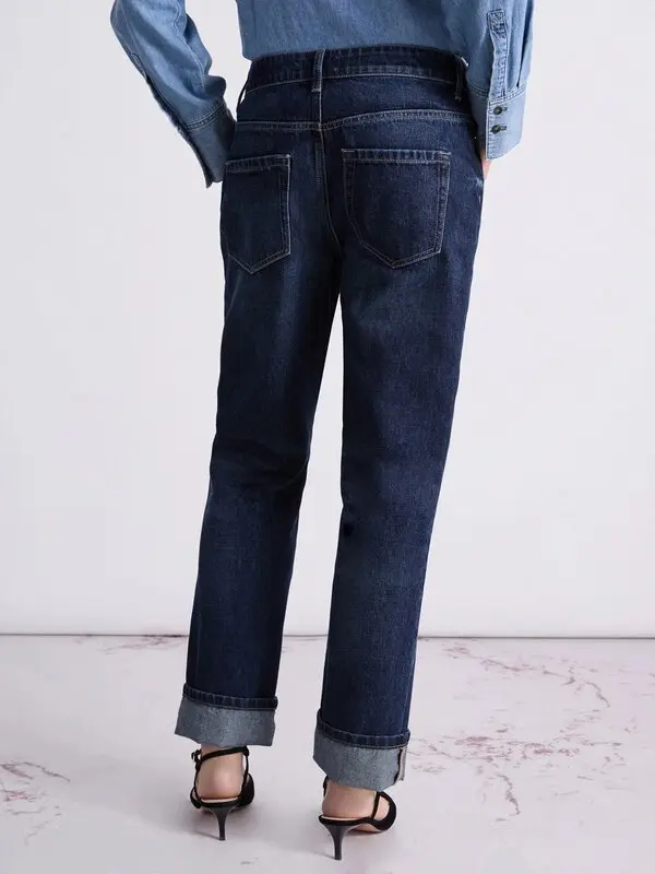 Marella Belted Straight Leg Jeans