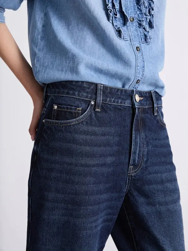 Marella Belted Straight Leg Jeans