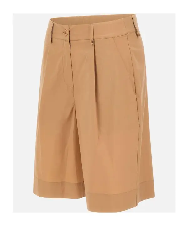 KAOS Pleated Bermuda Shorts