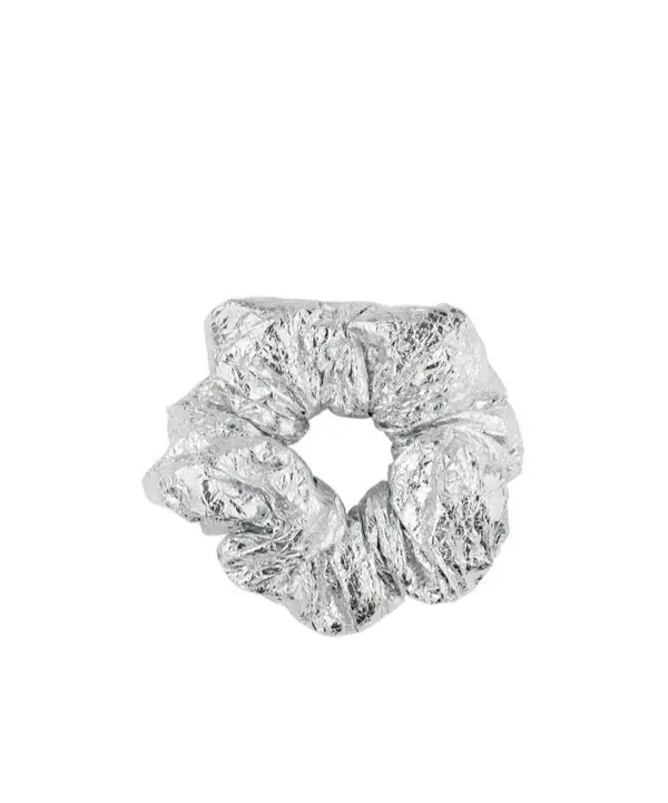 MAISON MARGIELA Crinkled Metallic Hair Tie