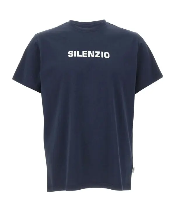 Aspesi Silenzio Logo T-shirt - Black