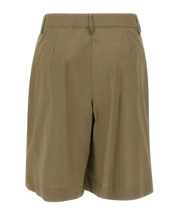 KAOS Pleated Bermuda Shorts