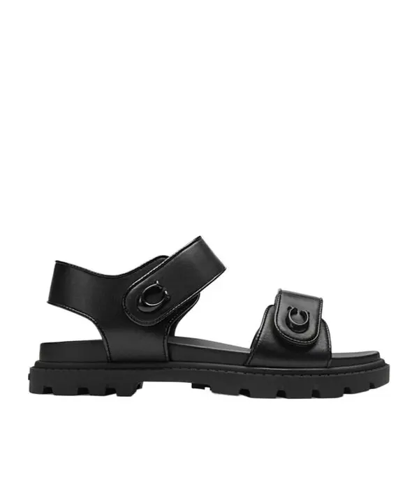 COACH Brynn Leather Sandals