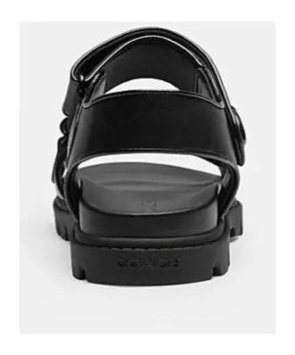 COACH Brynn Leather Sandals