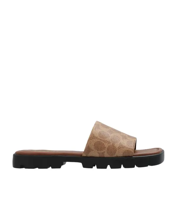 COACH Florence Leather Sandals