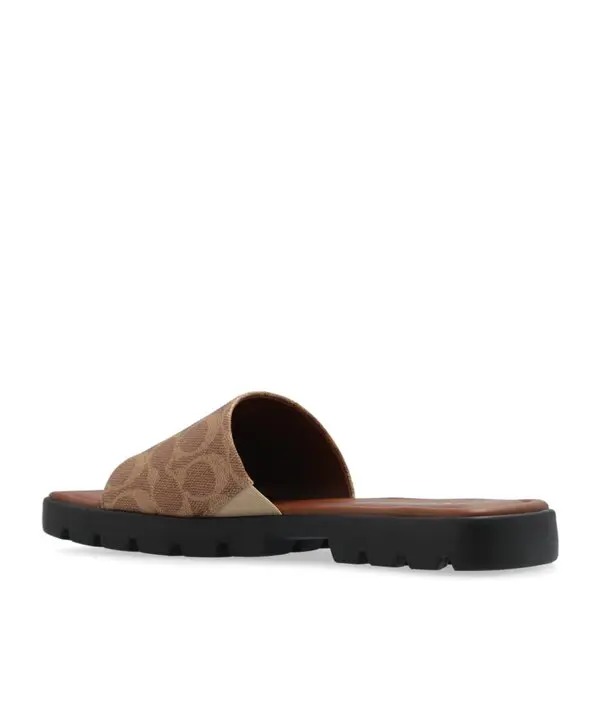 COACH Florence Leather Sandals