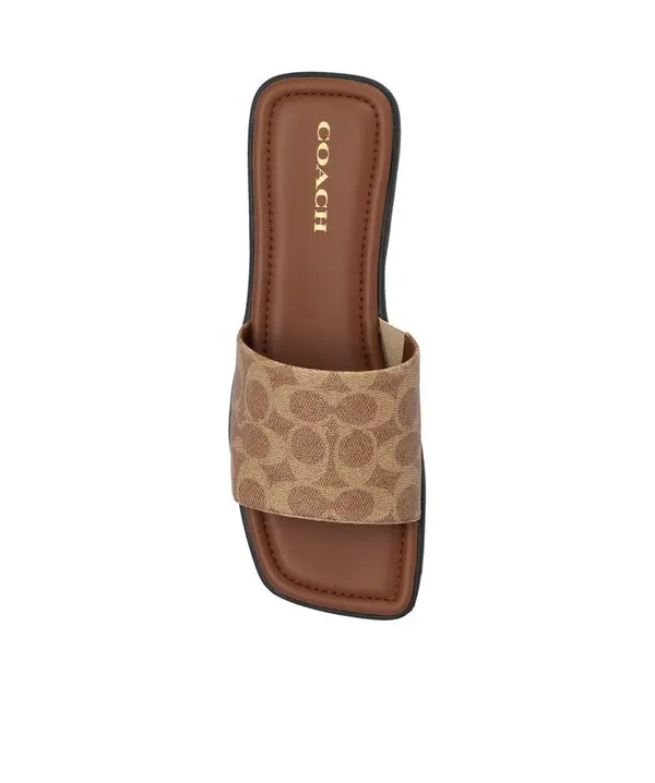 COACH Florence Leather Sandals