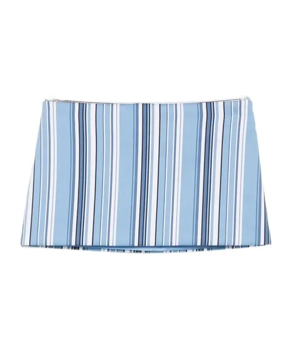 THE FRANKIE SHOP Striped Midi Skirt