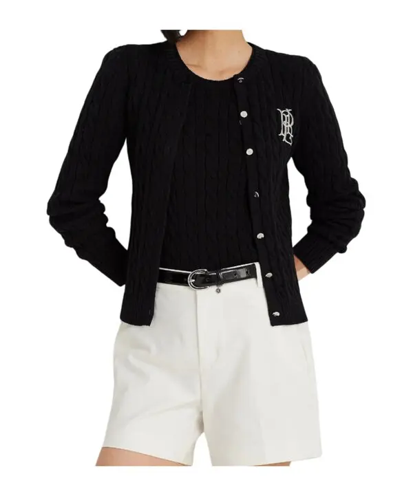 Ralph Lauren Ralhan Cable-knit Cardigan
