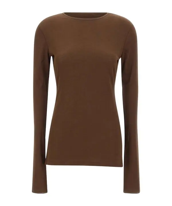 ENTIRE STUDIOS Sheer Long Sleeve Top