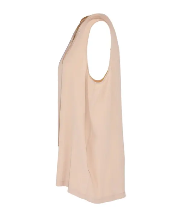 Fabiana Filippi Crepe De Chine Sleeveless Top