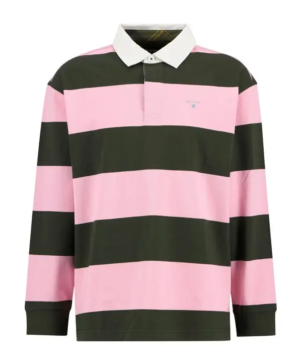 Barbour Broome Rugby Shirt - Pink