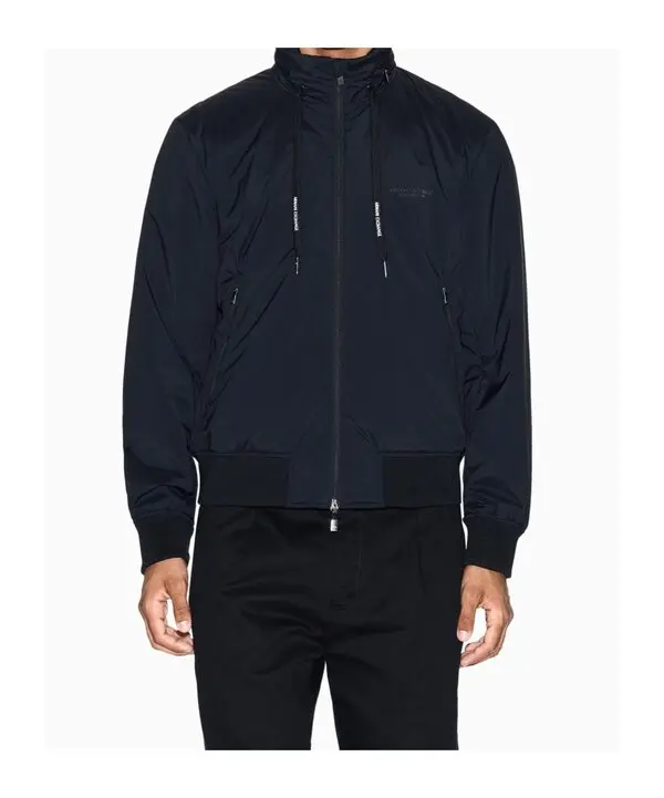 Armani Exchange Long Sleeve Cotton Coat