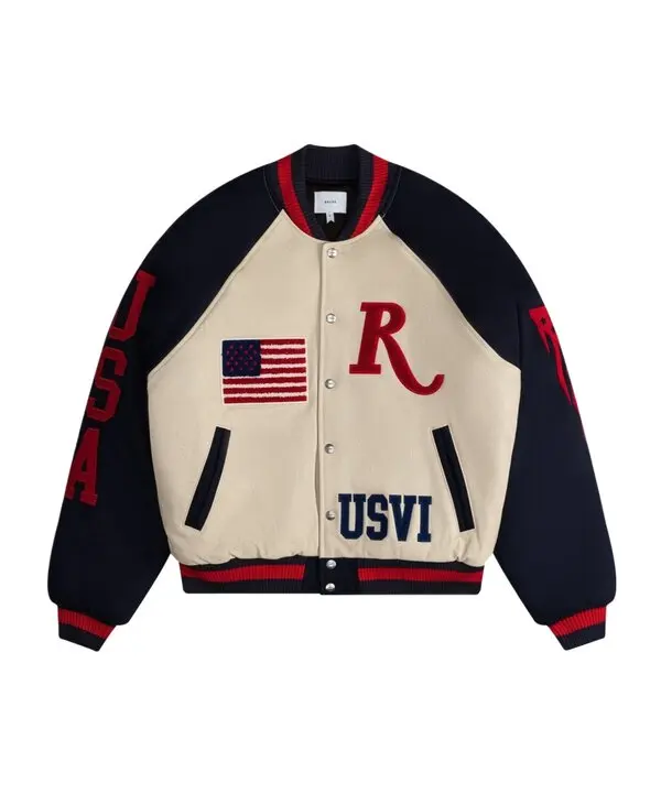 Rhude Varsity Bomber Jacket