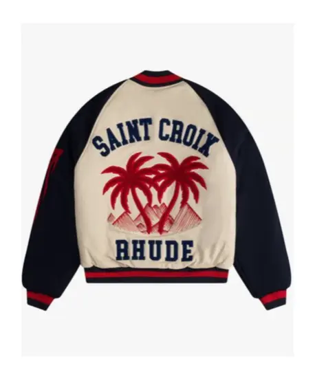 Rhude Varsity Bomber Jacket
