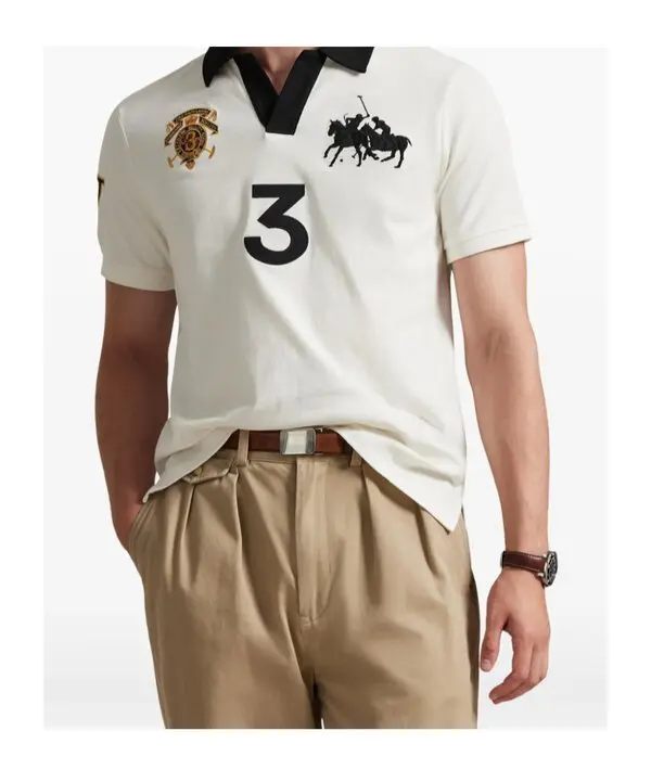 Polo Ralph Lauren Crest-embroidered T-shirt