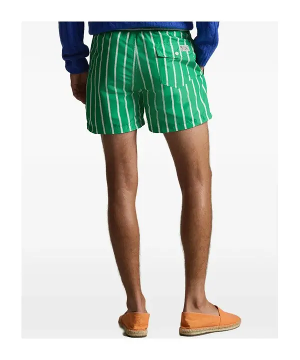 Polo Ralph Lauren Drawstring Straight Striped Shorts
