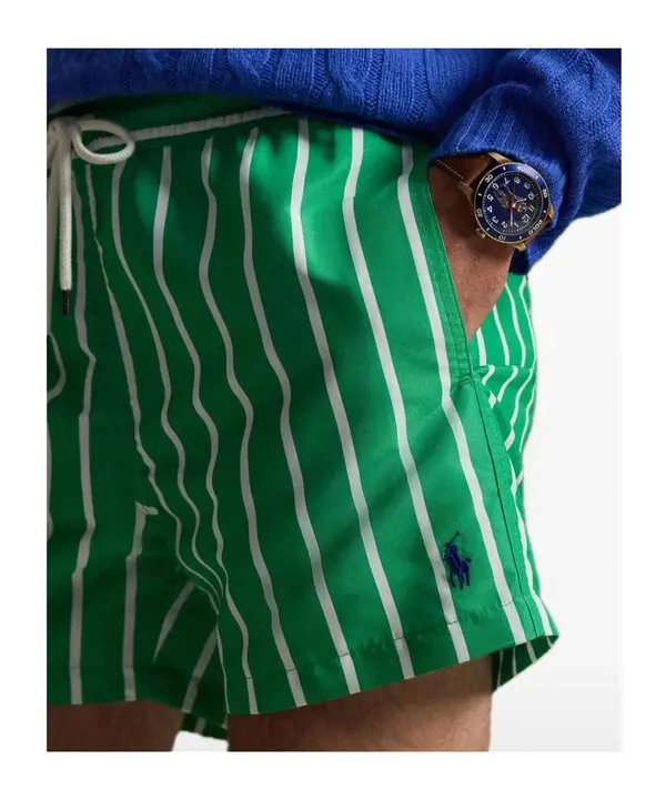 Polo Ralph Lauren Drawstring Straight Striped Shorts