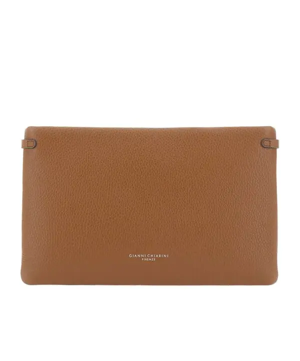 GIANNI CHIARINI Hermy' Clutch - Brown