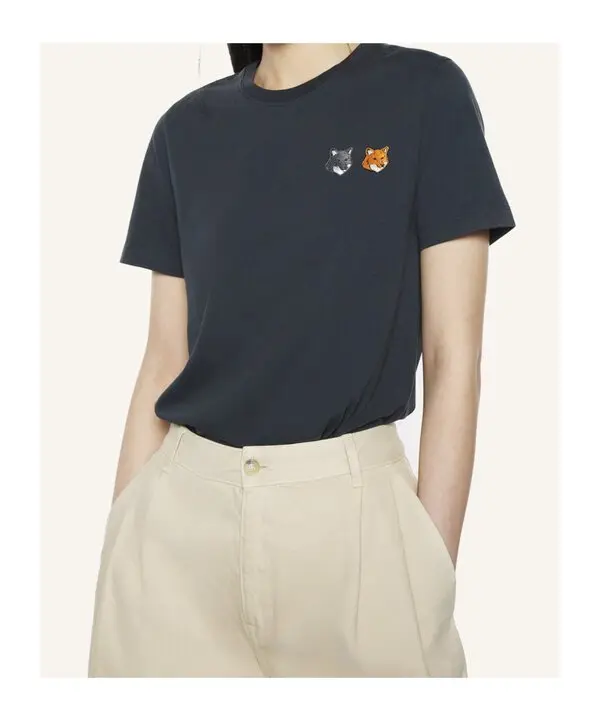 Maison Kitsuné Double Fox Head Regular T-shirt