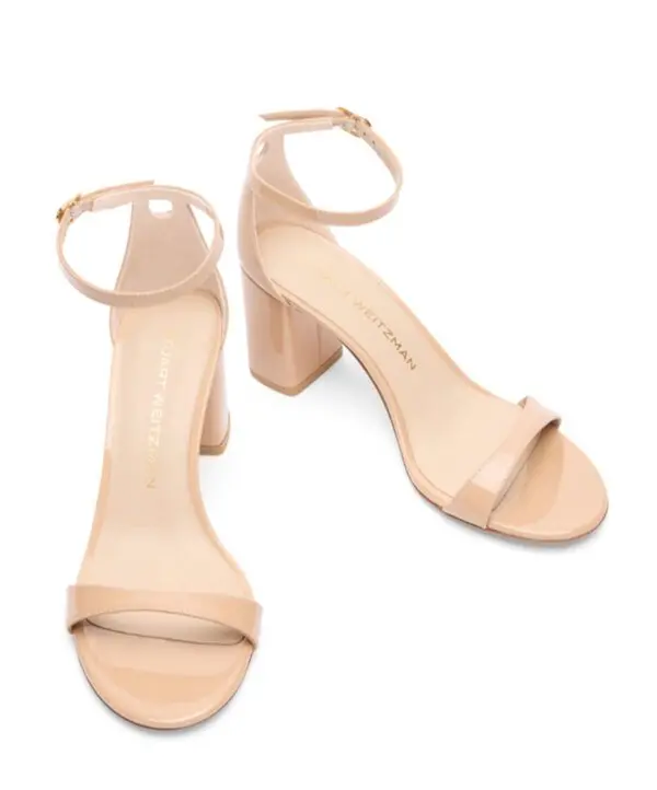 STUART WEITZMAN Round-headed High-heeled Sandals