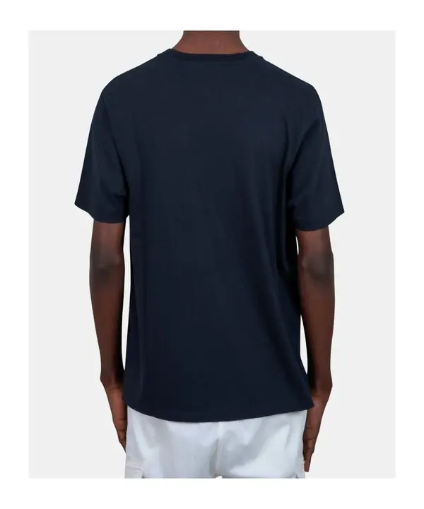 C.P. COMPANY T-shirt Logo Central À Manches Courtes - Black