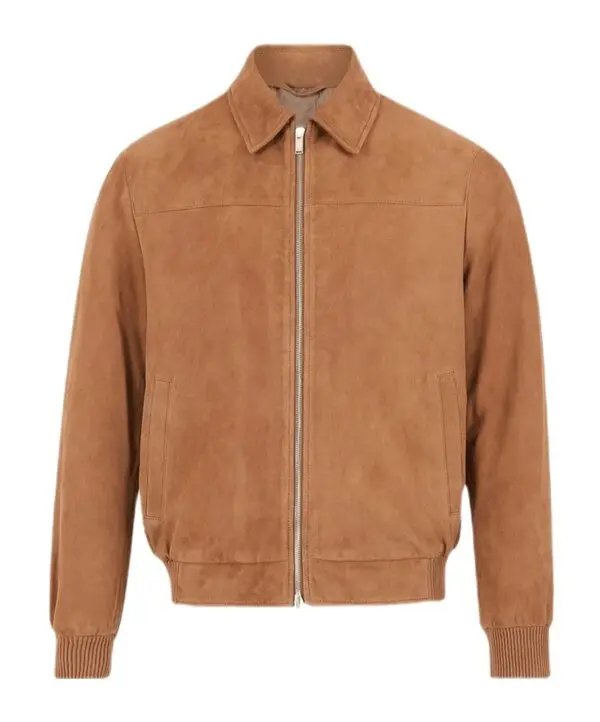 LARDINI Zipper Leather Jacket
