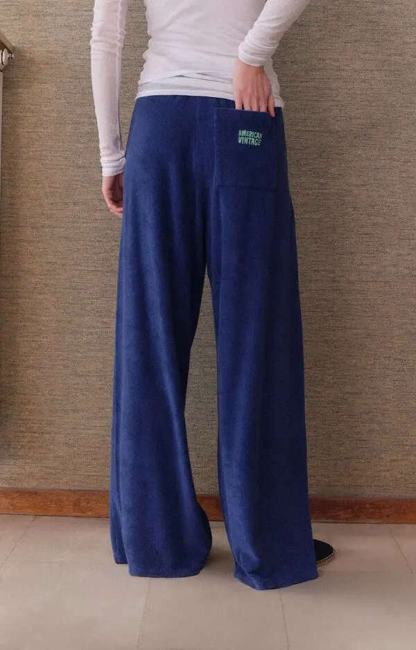 American Vintage Embroidered Logo Track Pants