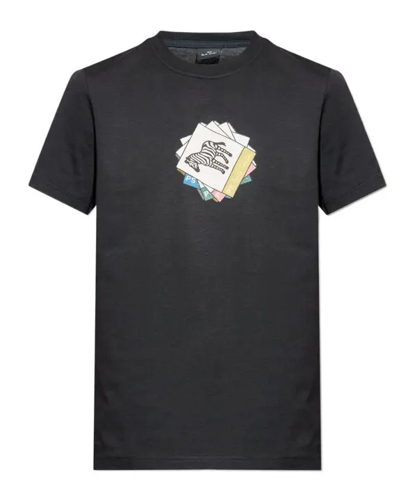Paul Smith Zebra Print Crewneck T-shirt