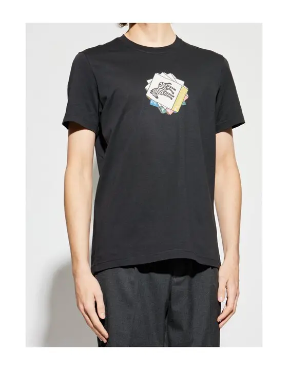 Paul Smith Zebra Print Crewneck T-shirt