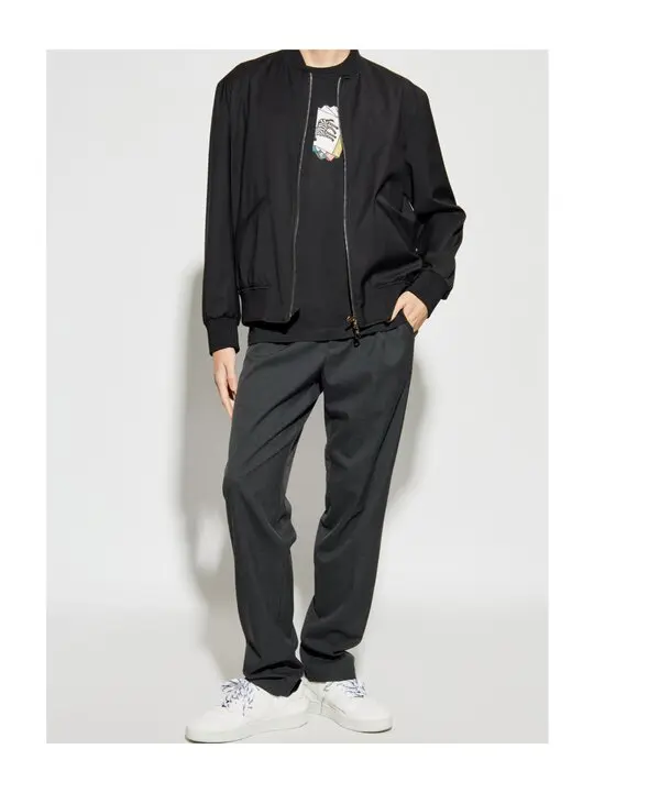 Paul Smith Zebra Print Crewneck T-shirt
