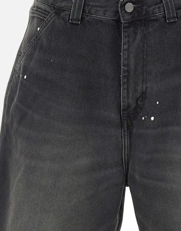 Carhartt Og Single Knee Paint-splatter Shorts
