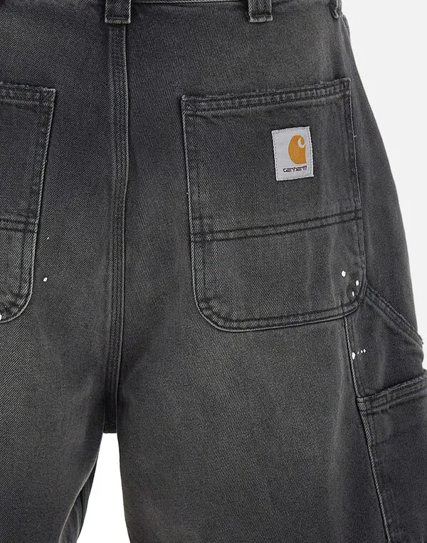 Carhartt Og Single Knee Paint-splatter Shorts