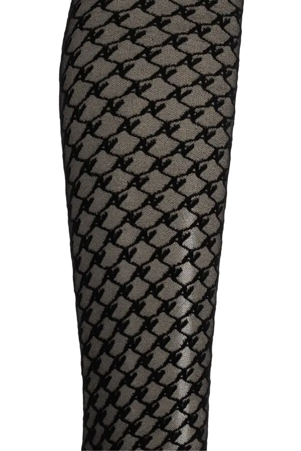 AVAVAV Logo Pattern Tights