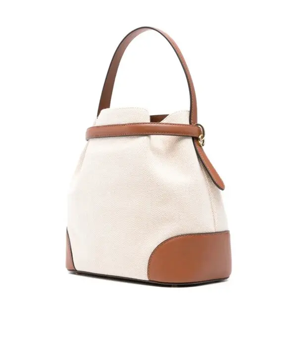 Ralph Lauren Medium Canvas Bucket Bag
