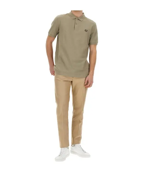 Fred Perry Logo Accent Polo Shirt