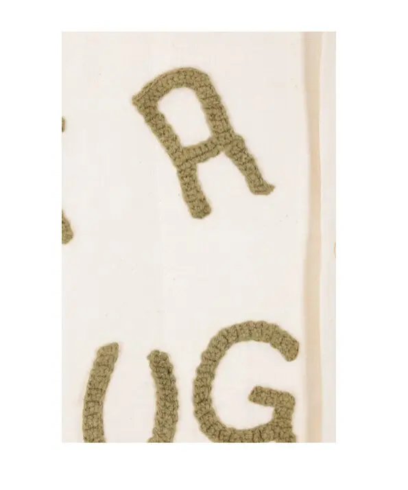 STORY MFG. Greetings Appliqué-lettering Shirt