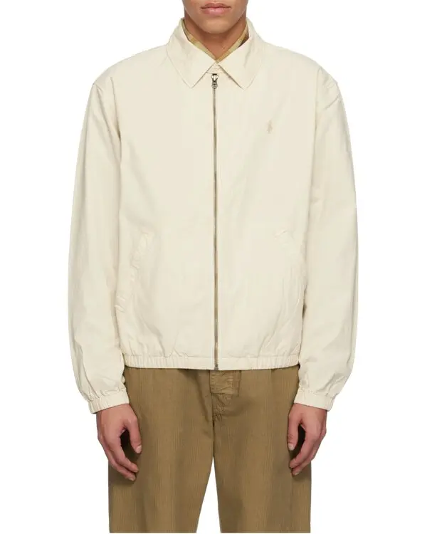 Polo Ralph Lauren Bayport Mineral-dyed Poplin Jacket - Natural