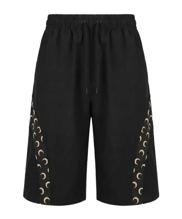 MARINE SERRE Crescent Moon Print Swim Trunks