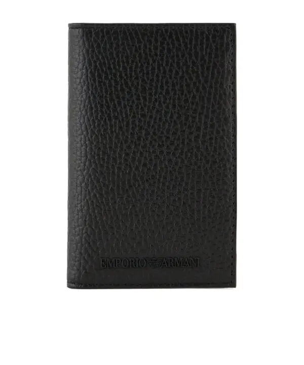 Emporio Armani Bi-fold Leather Cardholder