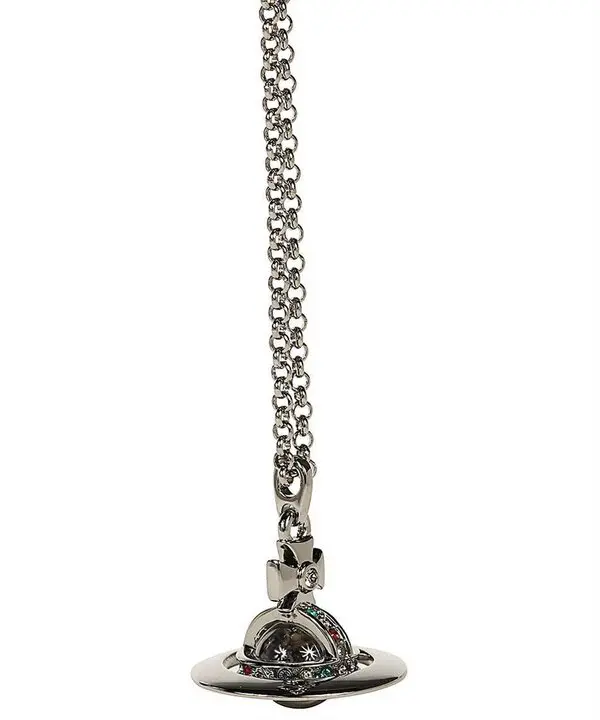 VIVIENNE WESTWOOD Tiny Orb Saturn Necklace