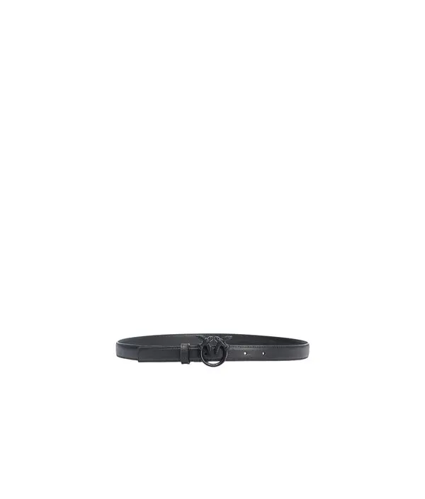 Pinko Thin Love Birds Belt - Black