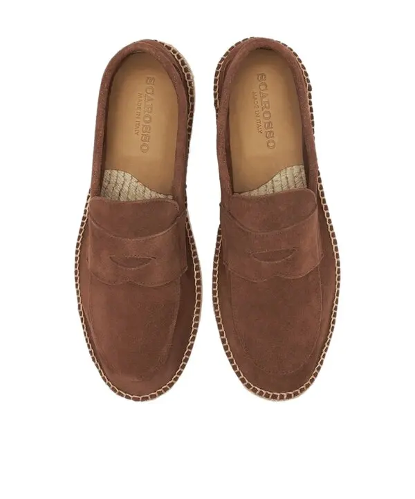 SCAROSSO Logo Love Shoes - Brown